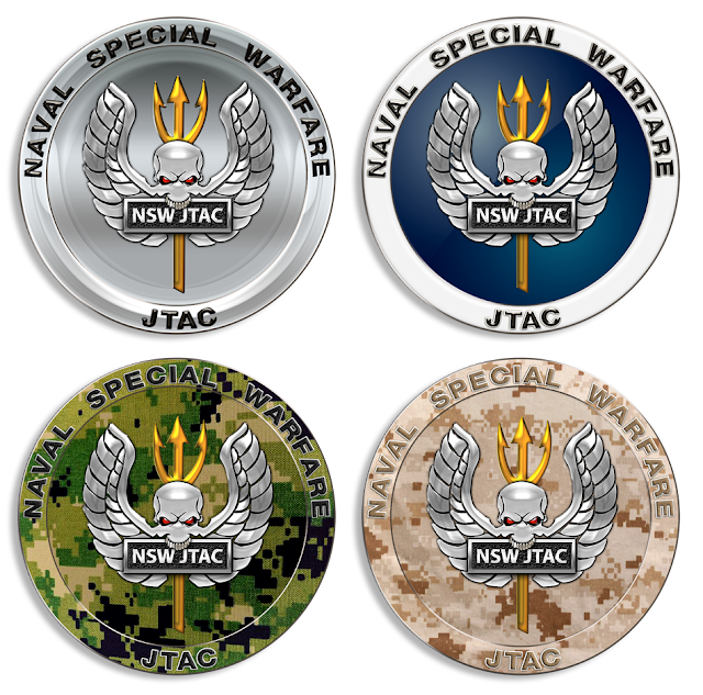 Heraldry Workshop: Tactical Linguist Concepts (TLC) Logo and NSW JTAC Badge